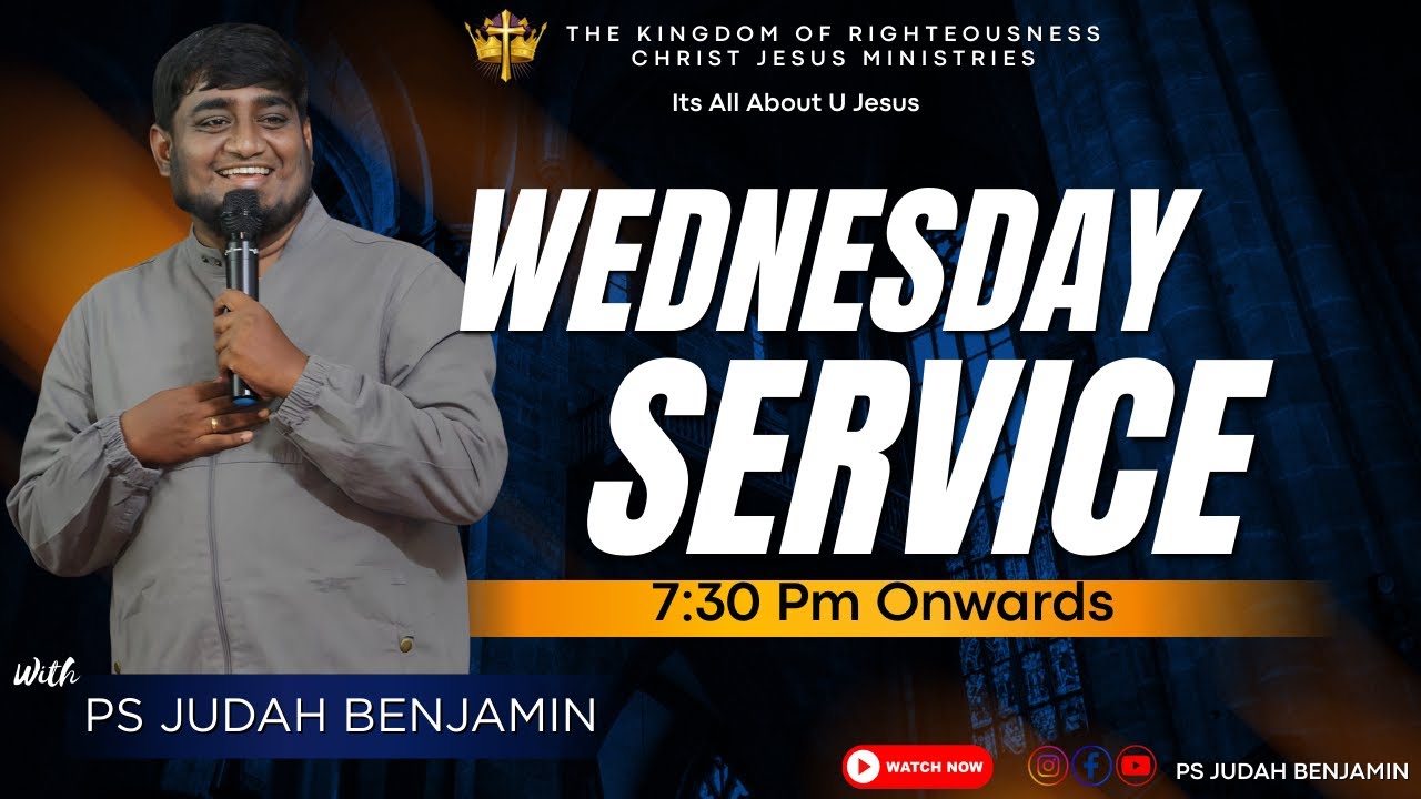 WEDNESDAY SERVICE || With PS JUDAH BENJAMIN || THE YEAR OF UNLIMITED ...