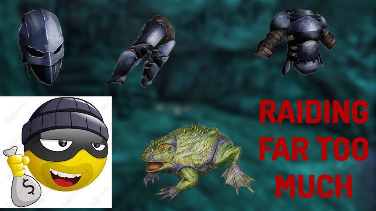 Using a frog to raid enemy pearl caves I Official Beginners PVP 899 ...