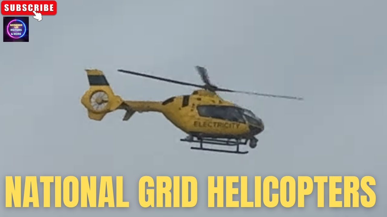 Spotting National Grid Helicopters in Nottinghamshire | Aerial ...