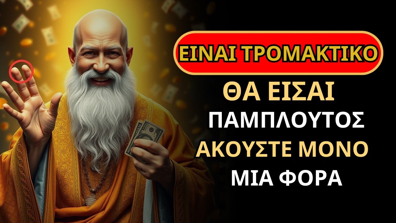 ΕΙΝΑΙ ΤΡΟΜΑΚΤΙΚΟ! ΘΑ ΕΙΣΑΙ ΠΛΟΥΣΙΟΣ | ΑΠΛΑ ΑΚΟΥΣΤΕ ΑΥΤΟ ΜΙΑ ΦΟΡΑ ΚΑΙ ΘΑ ...