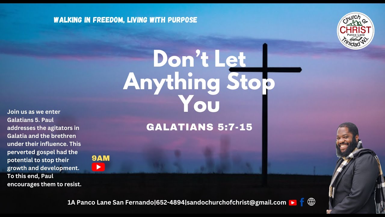 Don't Let Anything Stop You - YouTube