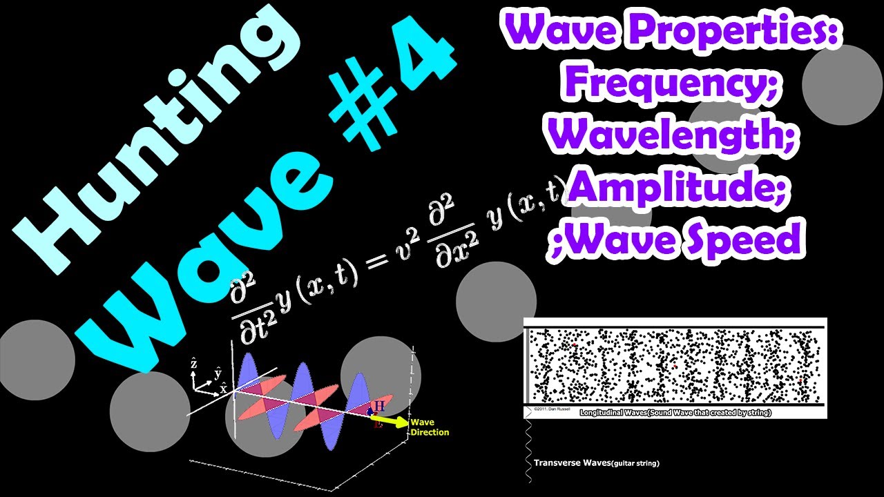 Hunting Wave Physics #4 ; Wave Properties & Wave Equation - YouTube