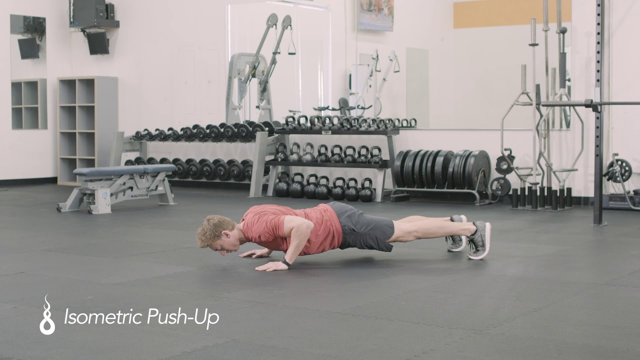 Isometric Push Up - YouTube