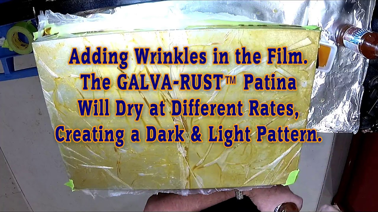 RUSTING GALVANIZED STEEL With GALVA-RUST™ - YouTube