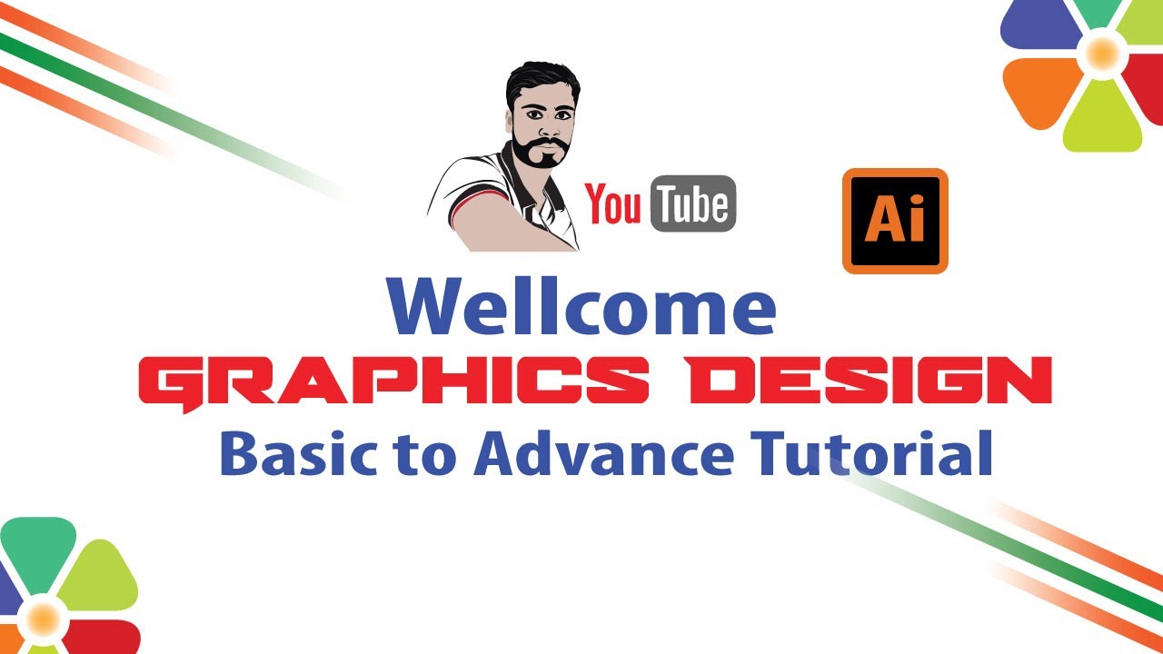 Part 08 | Adobe Illustrator CC I Rectangle | Round Rectangle| Ellipse ...