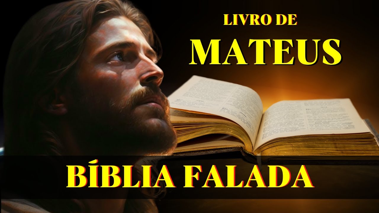 Livro de Mateus 1 ao 15 - A TENTAÇÃO DE CRISTO Bíblia Falada - YouTube