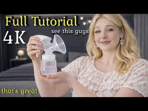 [4K] 🩷Milk Pumping for Beginners | Tips Every New Mom Should Know #babyfeeding #newborn education 