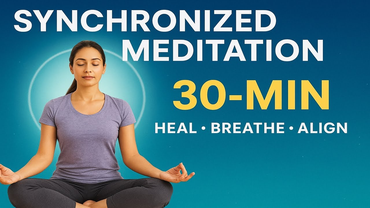 30-Min Synchronized Meditation for Peace, Focus & Inner Balance ...