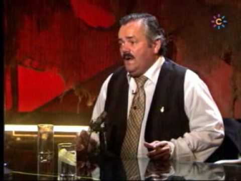 El risitas, Juan Joya, con Jesús Quintero