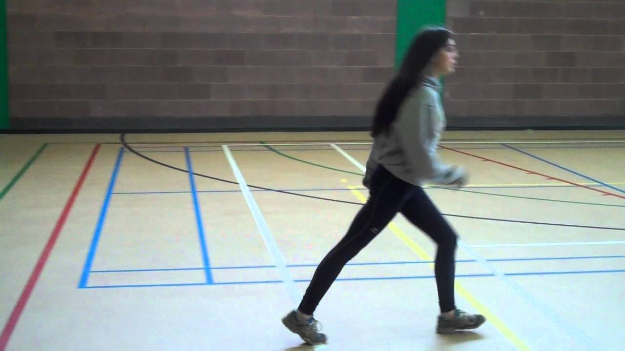 High Jump Run up Right Foot - YouTube