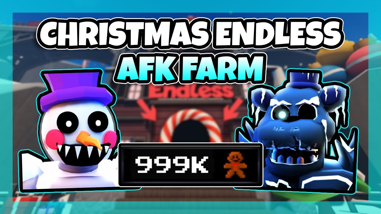 THE BEST AFK FARM FOR CHRISTMAS ENDLESS in Five Nights TD (FNTD) - YouTube