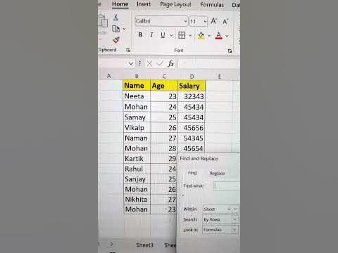 Delete Particular Record From Data In Excel ‼️ | Excel Interview Question #excel #howto # ...