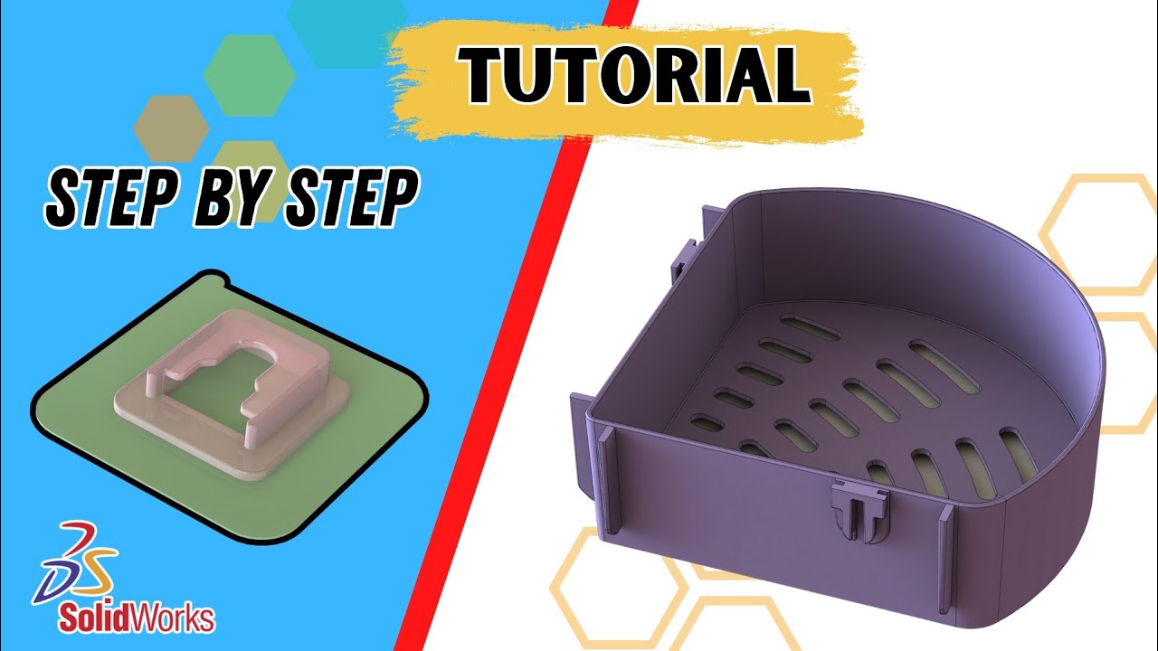 SOLIDWORKS advanced modeling - Bathroom Storage - YouTube