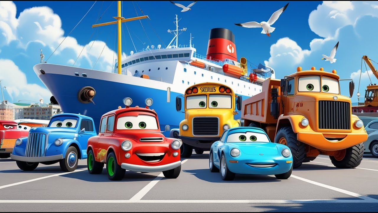 First Words: Vehicles for Kids | Learn Car, Train & Plane Names ...