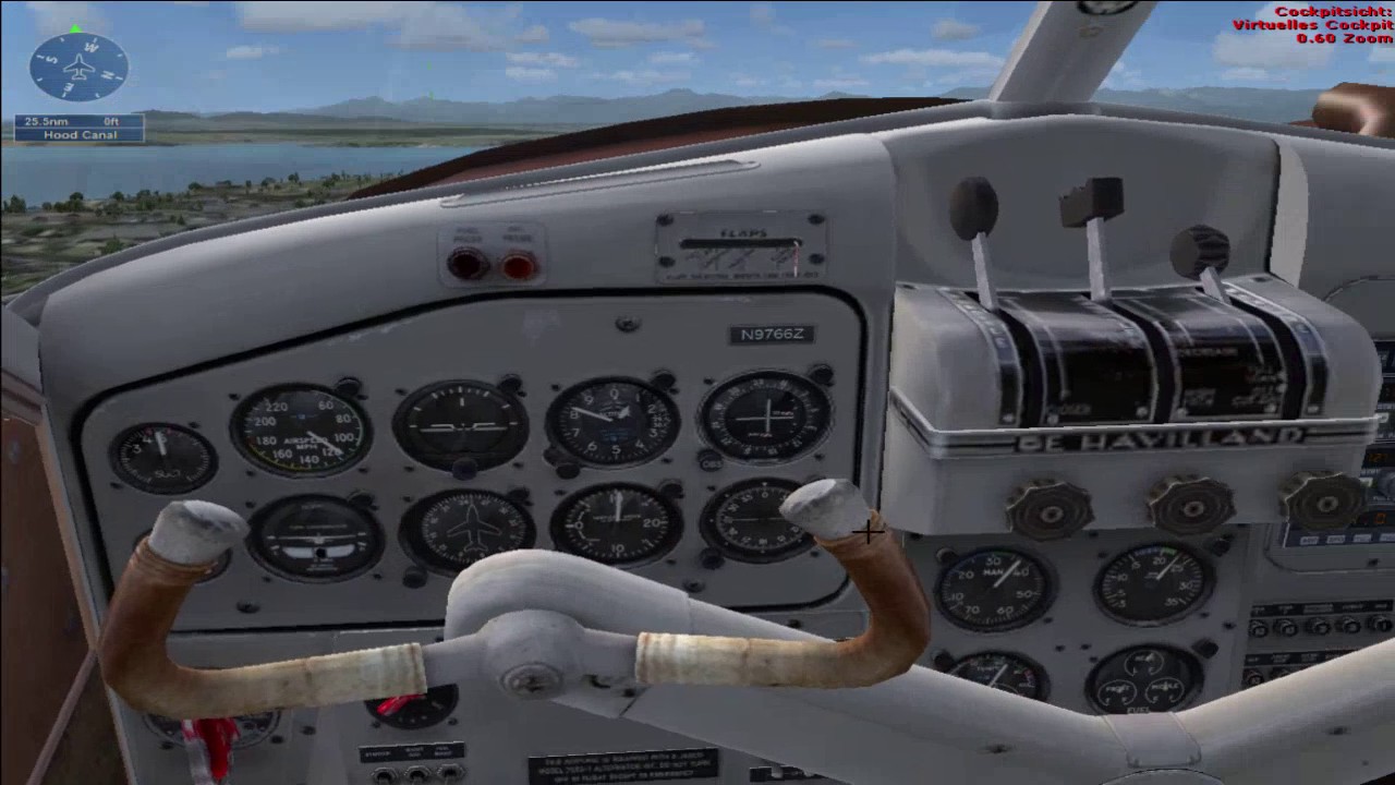 Flight Simulator 2010 | Lake Cushmane | Retro #7 - YouTube