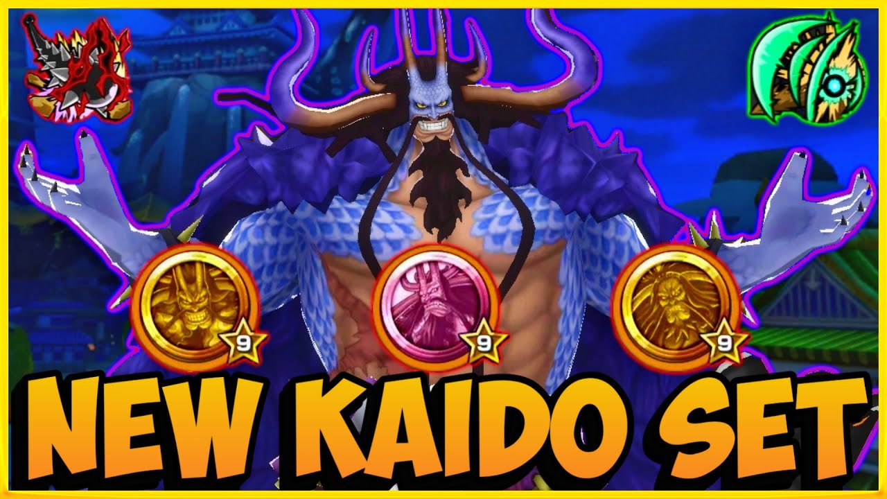 Using New Kaido Medal Set on 6★ Extreme Hybrid Kaido | One Piece Bounty ...
