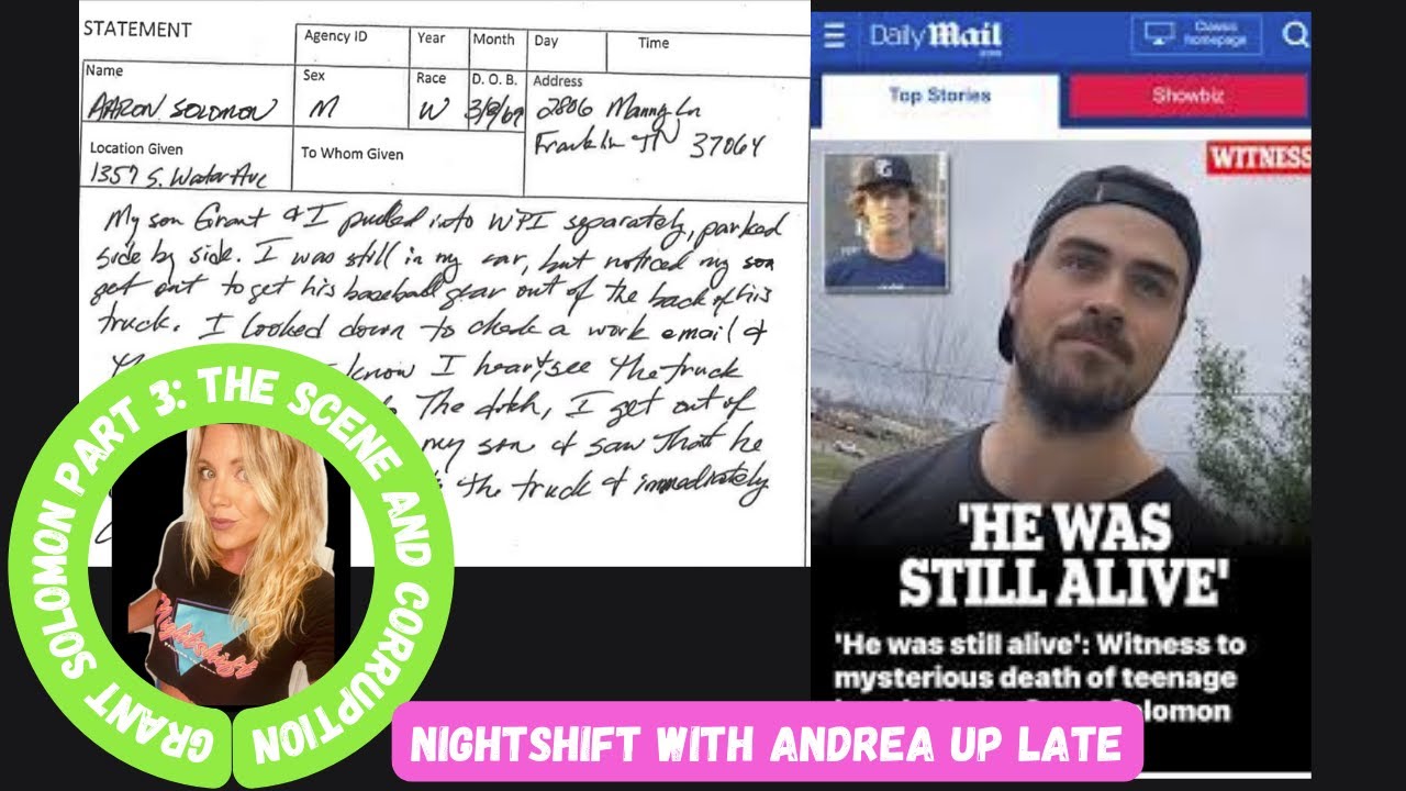 Grant Solomon Part 3: The Scene and the Corruption- Angie Speaks - YouTube