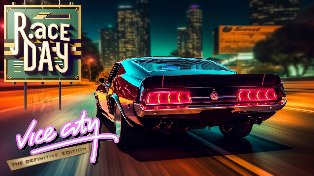 GTA Vice City 2024: EPIC Car Race - Definitive Edition Gameplay! - YouTube