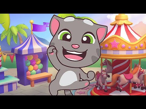 Talking Tom Fun Fair Chinese part 28 Gameplay Android ios - YouTube