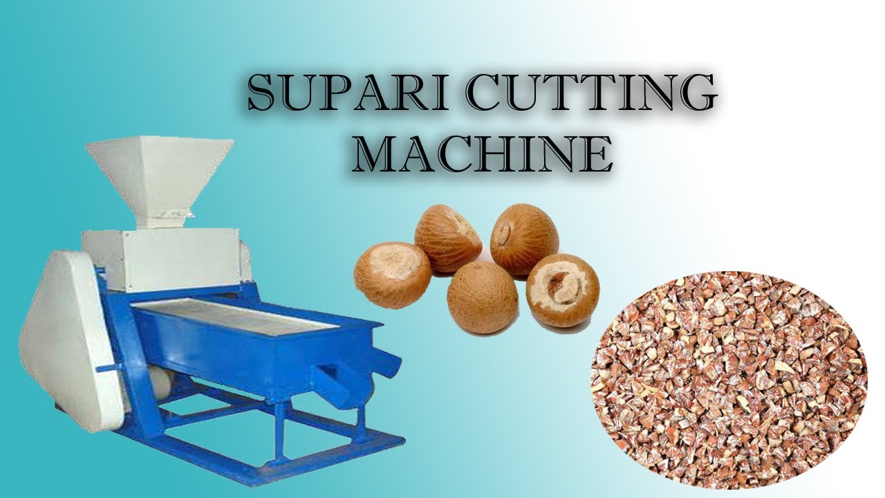 SUPARI CUTTING MACHINE/BALAJI MACHINERY/ CALL:-+91-7982847047 - YouTube