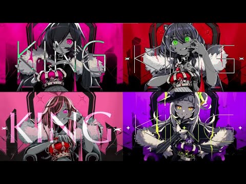 KING ／ Kanaria - Covered by 【キズナアイ/紫咲シオン/ロボ子さん/Ayunda Risu】 - YouTube