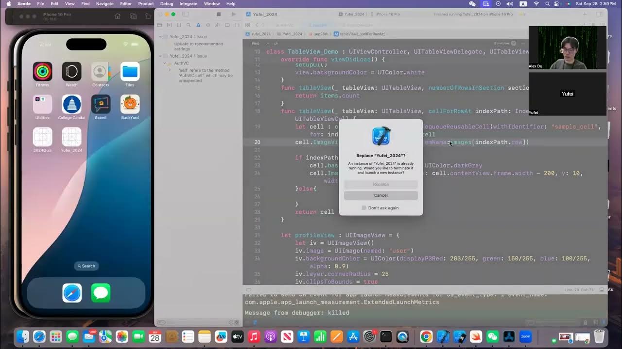 Yufei UITableview DetailedVC Implementation - YouTube