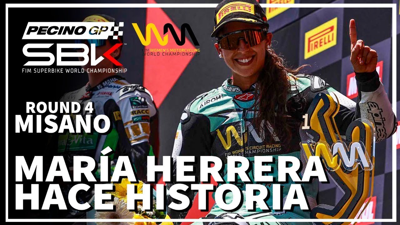 MARÍA HERRERA HACE HISTORIA - YouTube