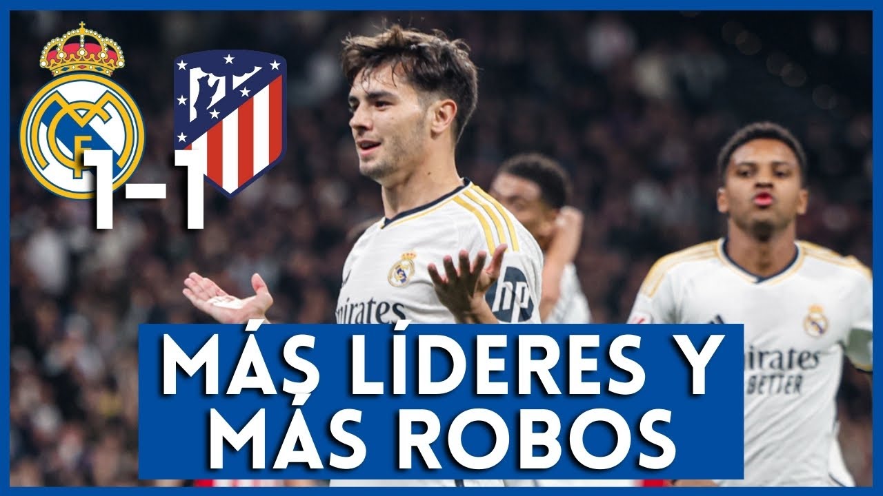 AL REAL MADRID LE ROBAN Y LE EMPATAN EN EL ÚLTIMO MINUTO PERO ES MÁS ...