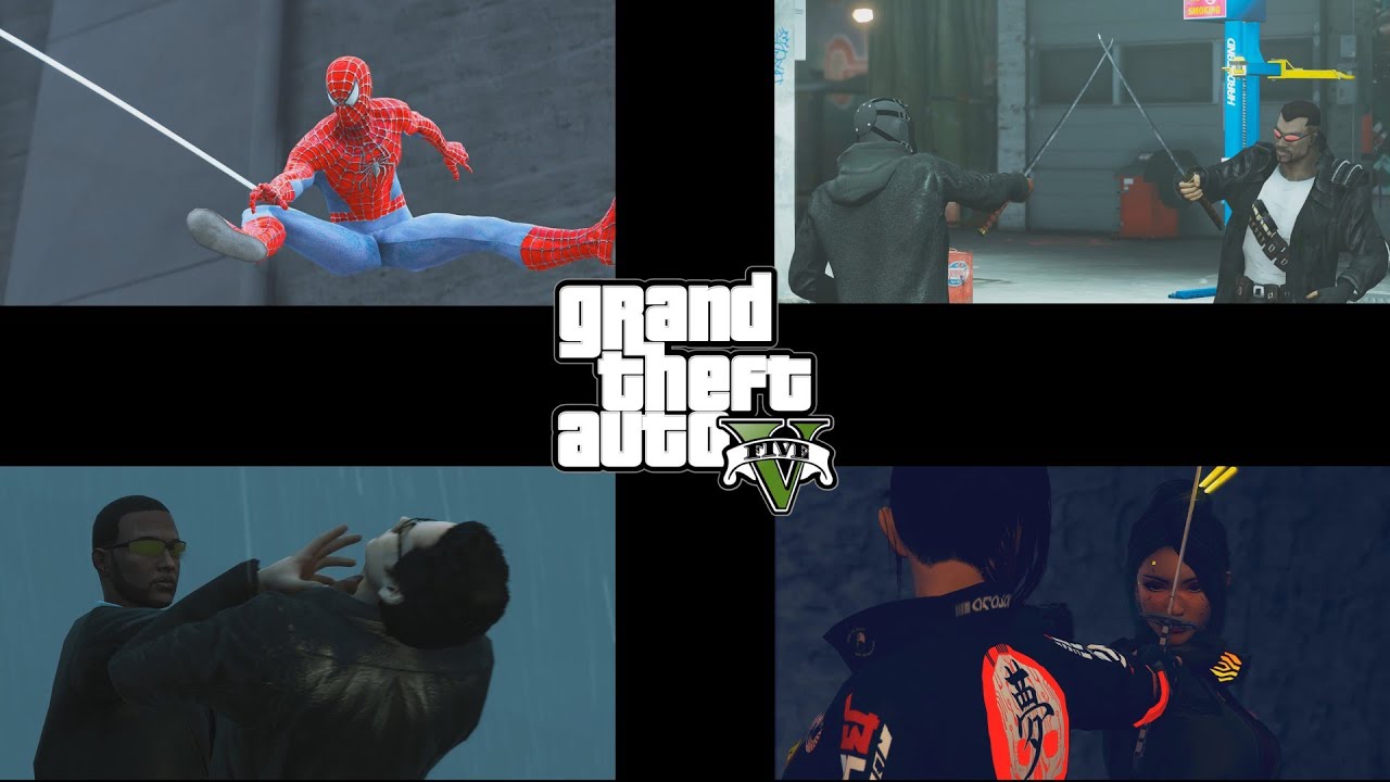 MY BEST GTA FIGHT SCENES OF 2020 - YouTube