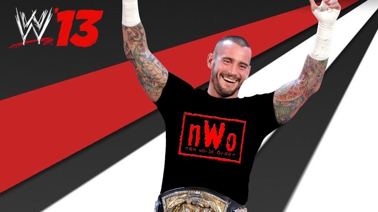 WWE 13 - CM Punk nWo WOLFPAC Entrance! - YouTube