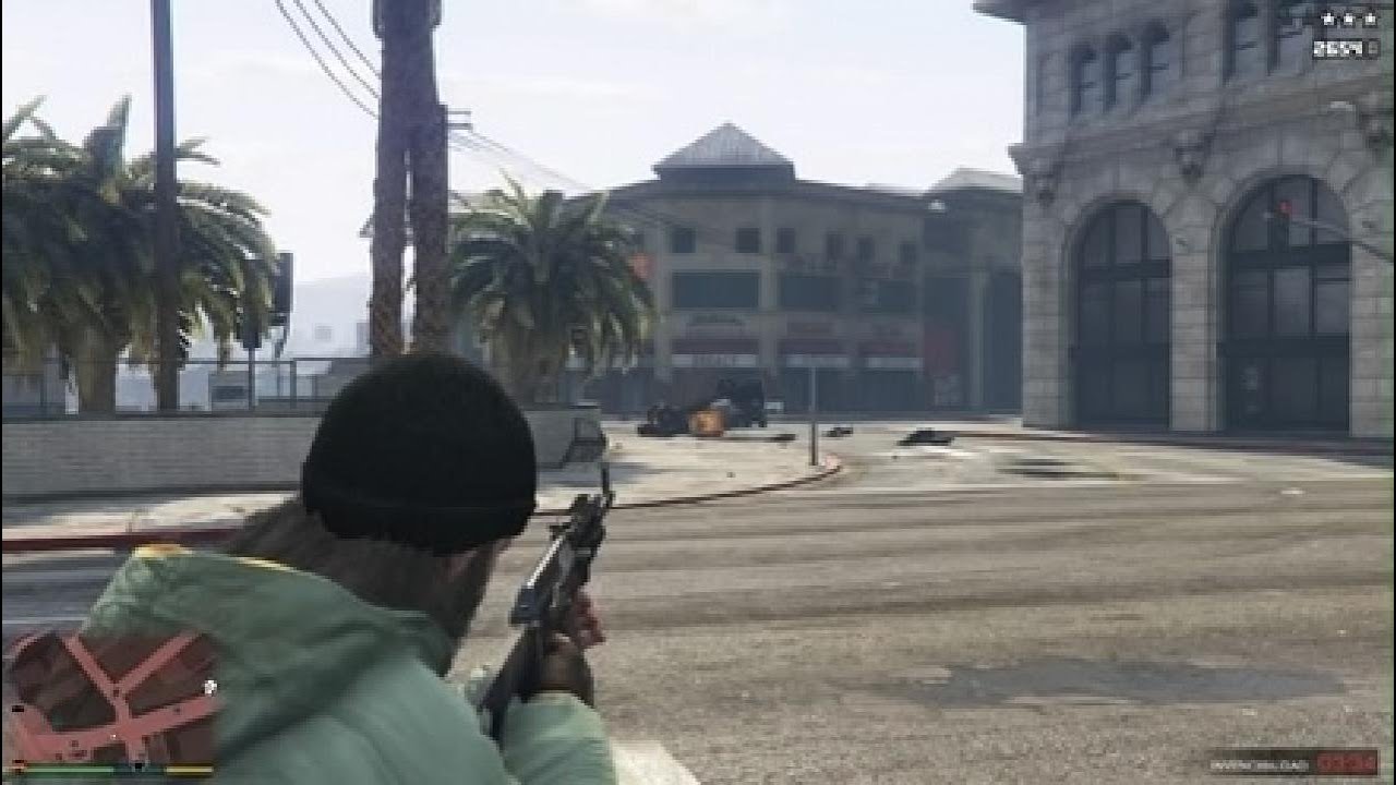 GTA v invisible ps5 - YouTube