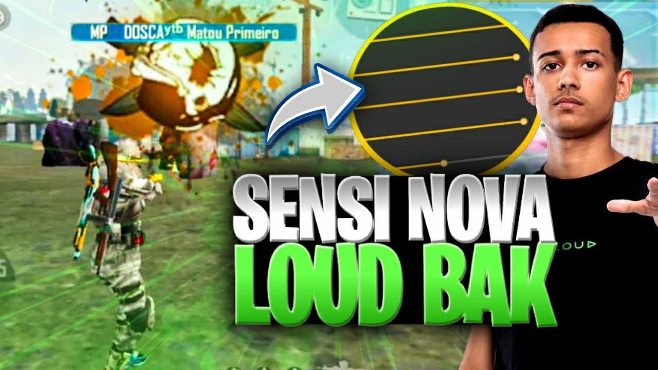 CONFIGURAÇÕES COMPLETA E NOVA SENSIBILIDADE +DPI DO, LOUD BAK ...