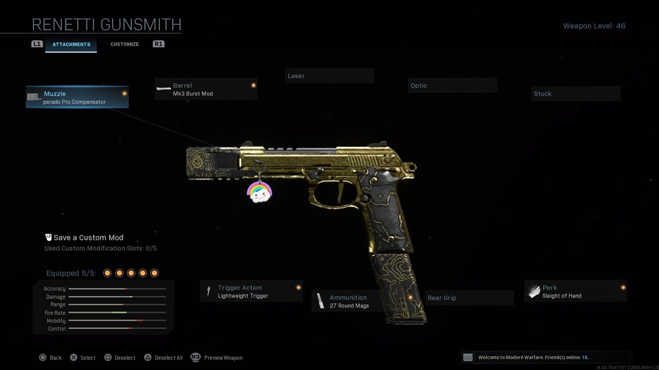 12-1 with the new Renetti and SKS- Golden Renetti Time! - YouTube