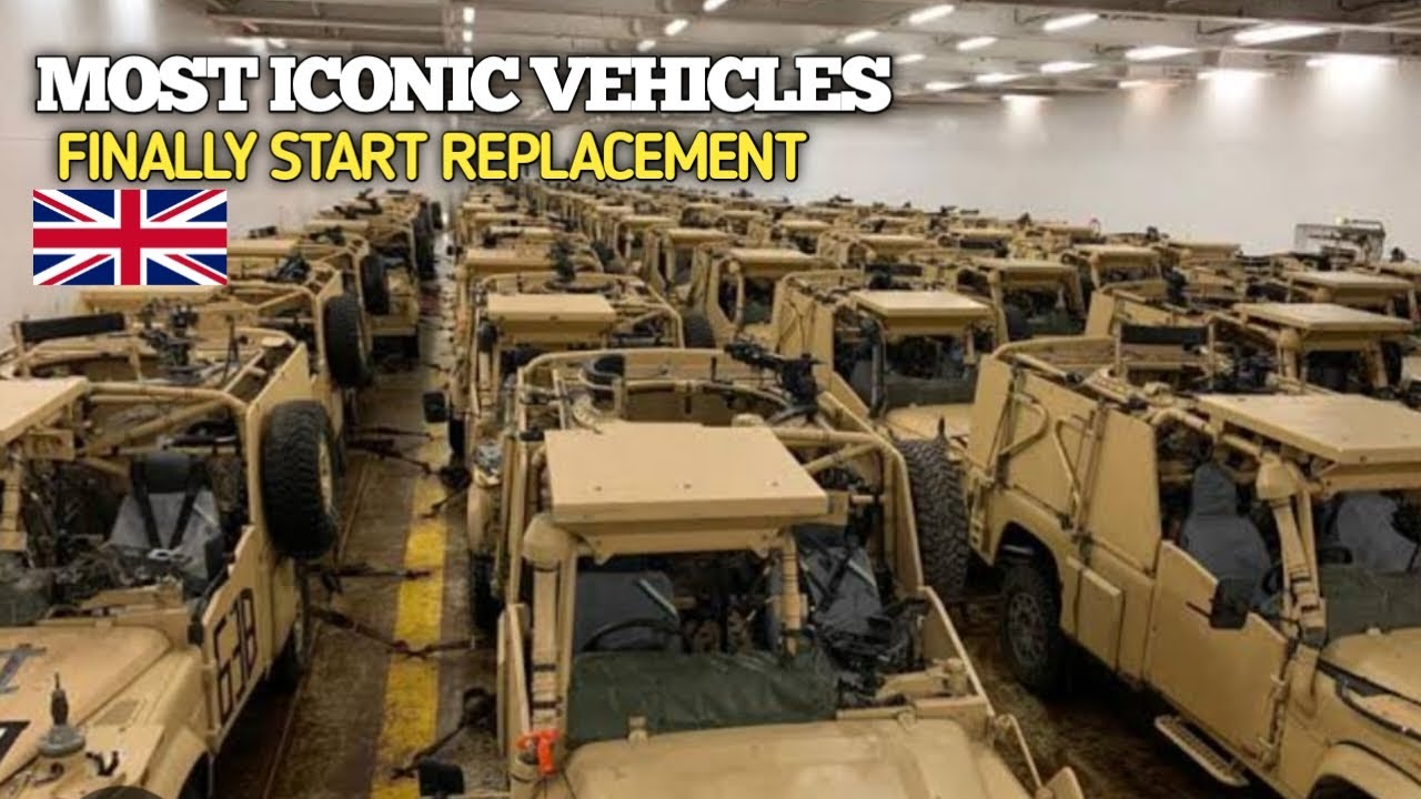 British Army most iconic vehicles Land Rover Finally Start Replacement ...