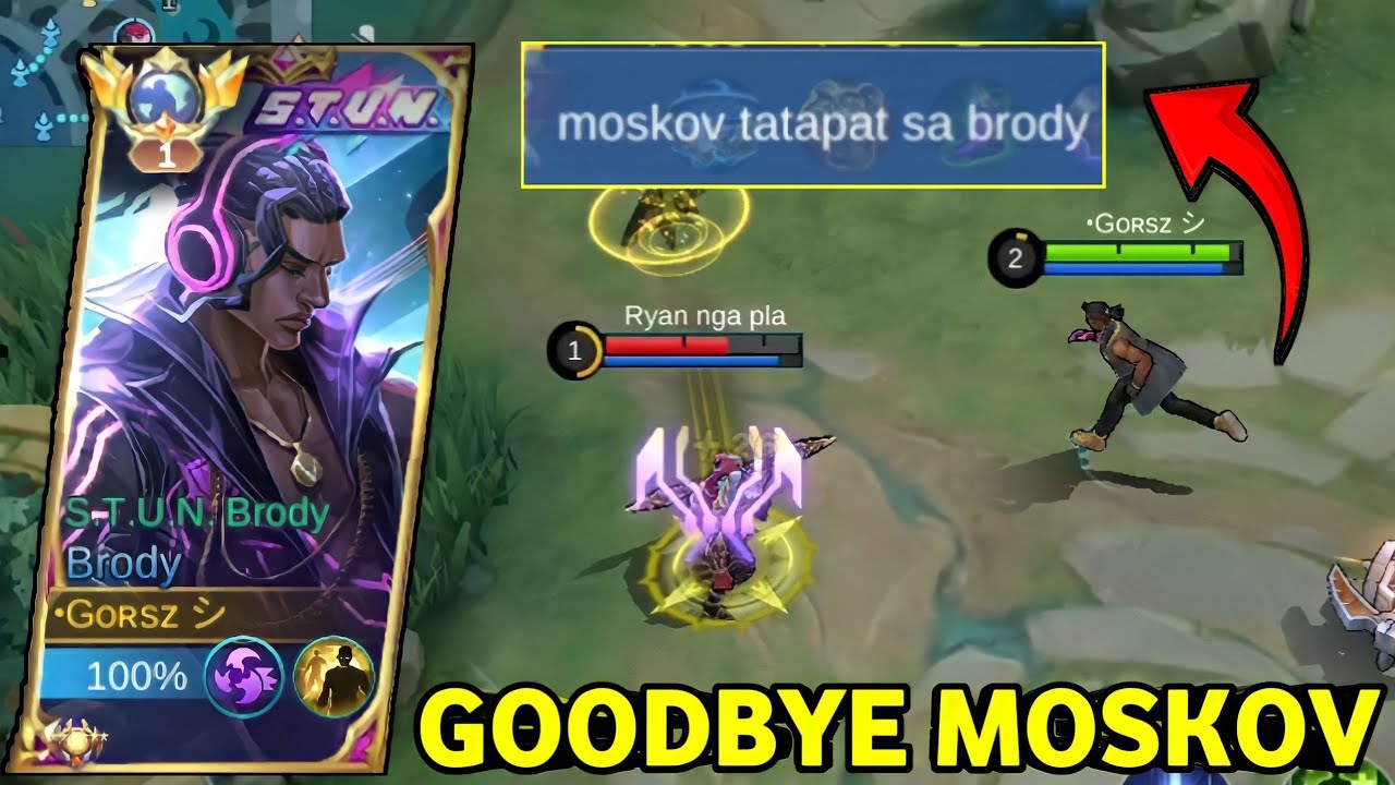 GOODBYE MOSKOV ATTACK SPEED | BRODY BRUTAL DAMAGE | BRODY BEST BUILD ...