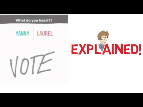 Yanny or Laurel? What do You Hear? - Explained - YouTube