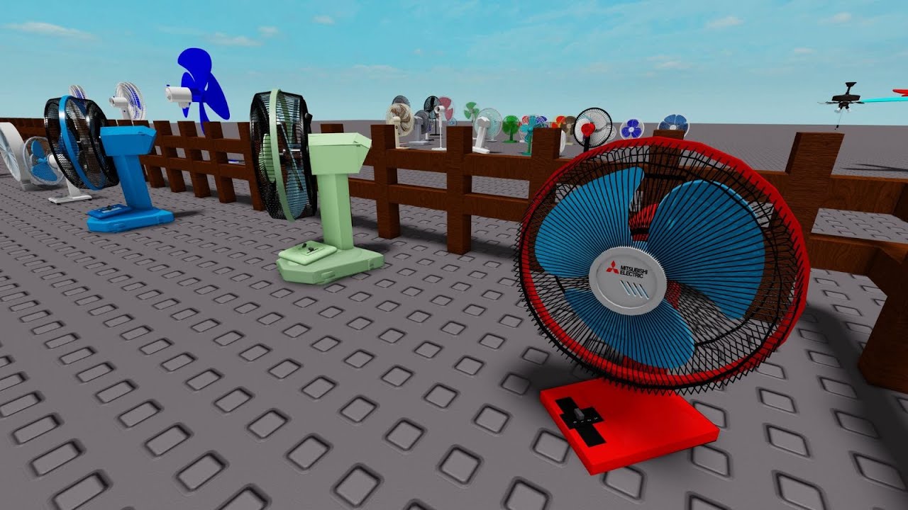 Desk Fan - Kipas Angin Roblox Fan - YouTube