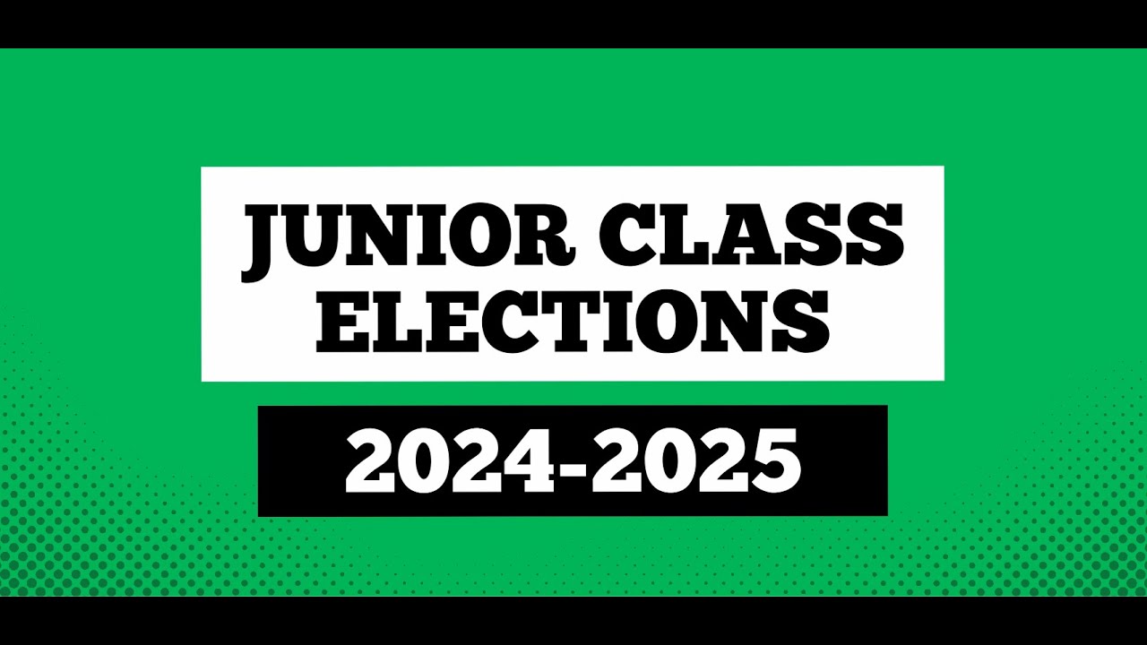 CHS Junior Class Election Speeches 2024 - YouTube