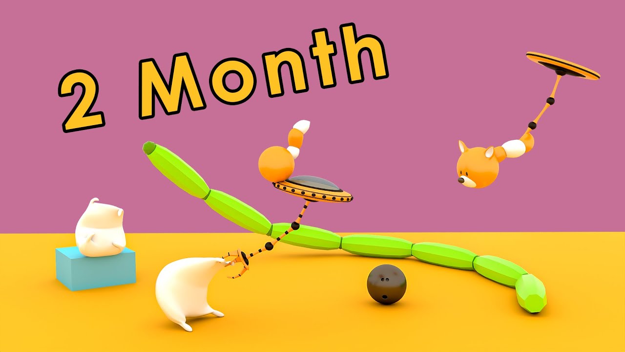 What 2 Months of Learning 3D Animation Looks Like (Beginner Progress ...