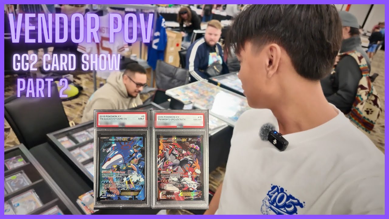 Coinflip for this Sequential English PSA set! / GG2 Card Show Part 2 ...
