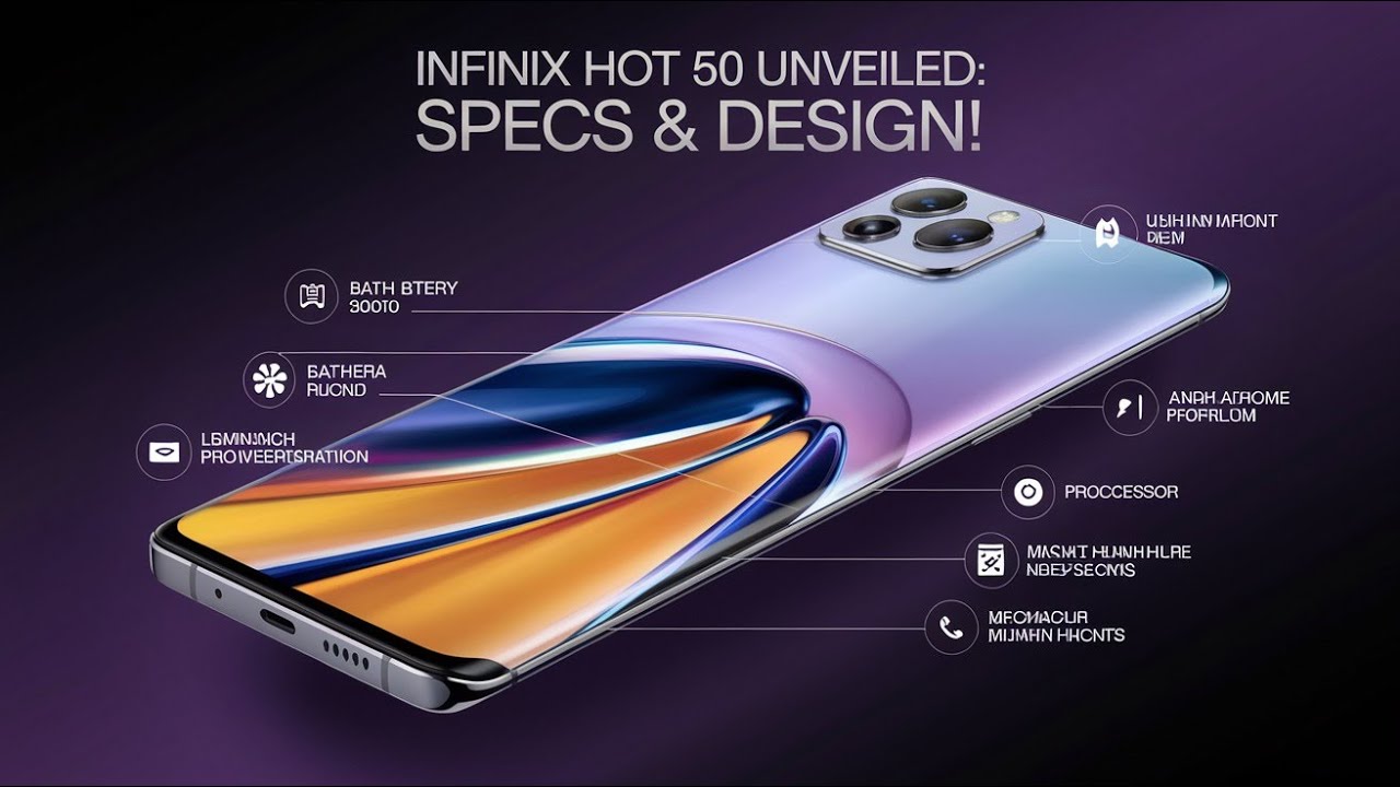 Infinix's ultra thin phone is called Hot 50 Pro+, specs revealed - YouTube