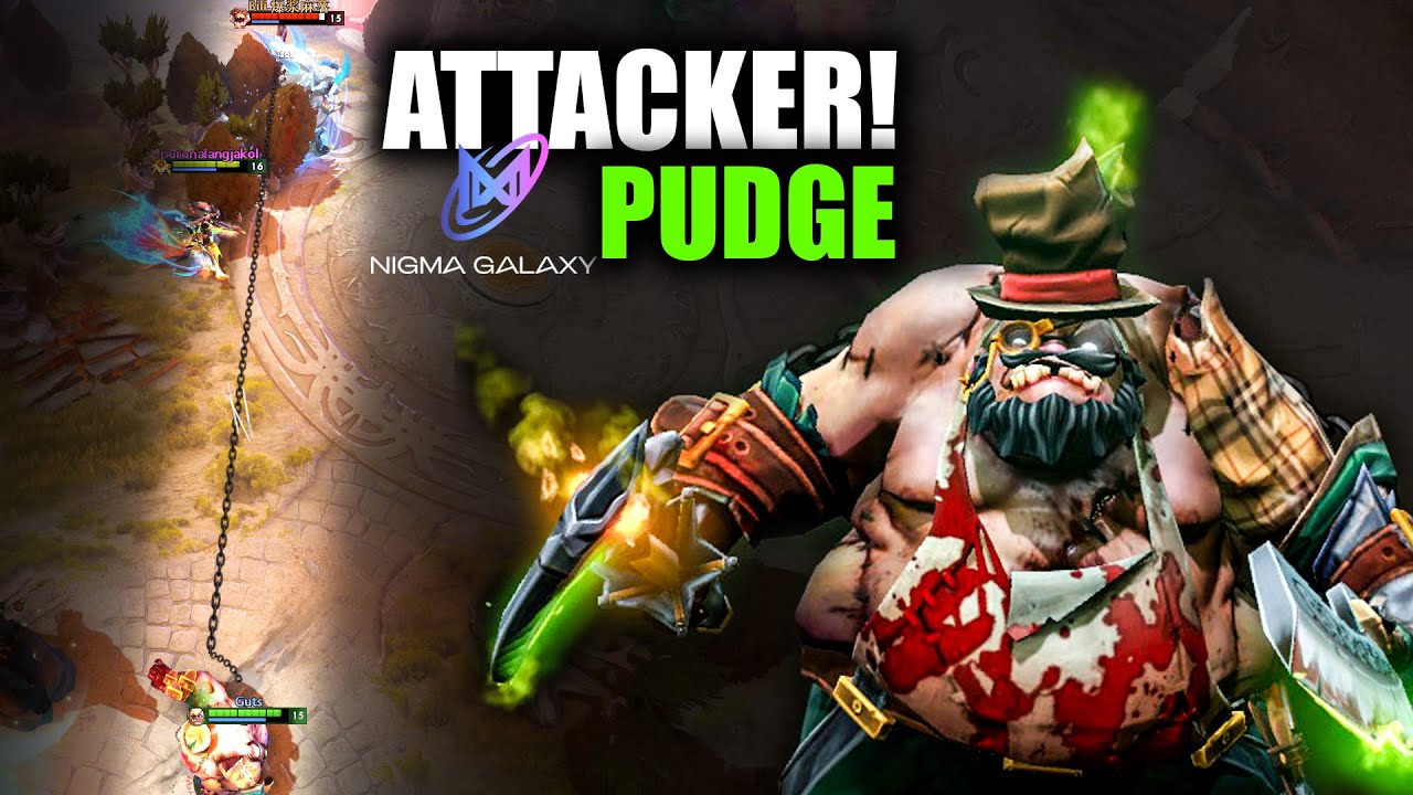 Team Nigma's Pudge Mid Surprise! Insane Position 2 Pudge Gameplay ...
