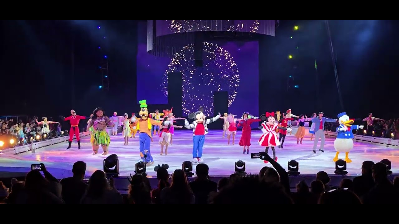 Disney on Ice 2025 Closing Performance | Whole cast of Disney on Ice ...