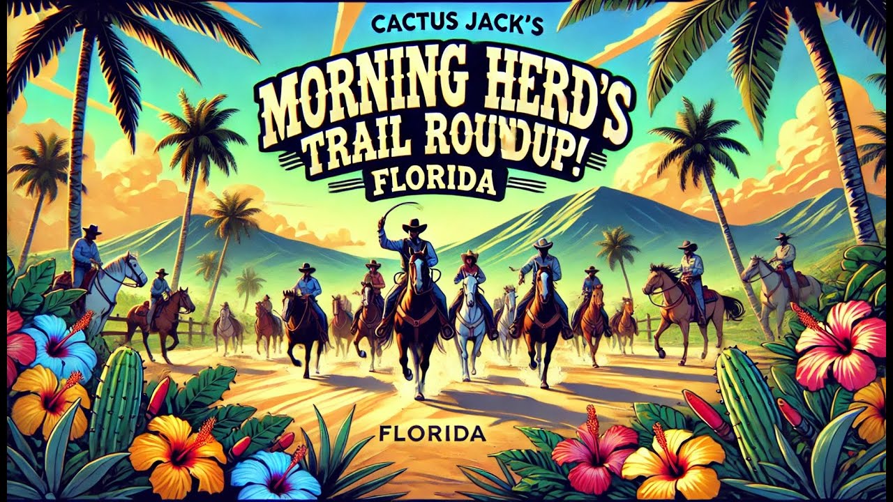 "🌄 Morning Herd Roundup 🐎 | Cactus Jack's Trail Rides" - YouTube