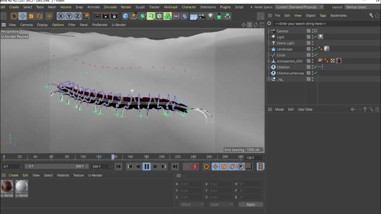 Cinema 4d Character Animation Cmotion #c4d #redshift - YouTube
