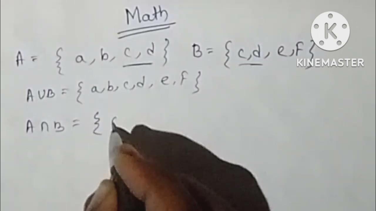 Maths//(AUB),(AnB),(A-B) and (B-A), ବାହାର କରିବାର short tricks ll - YouTube