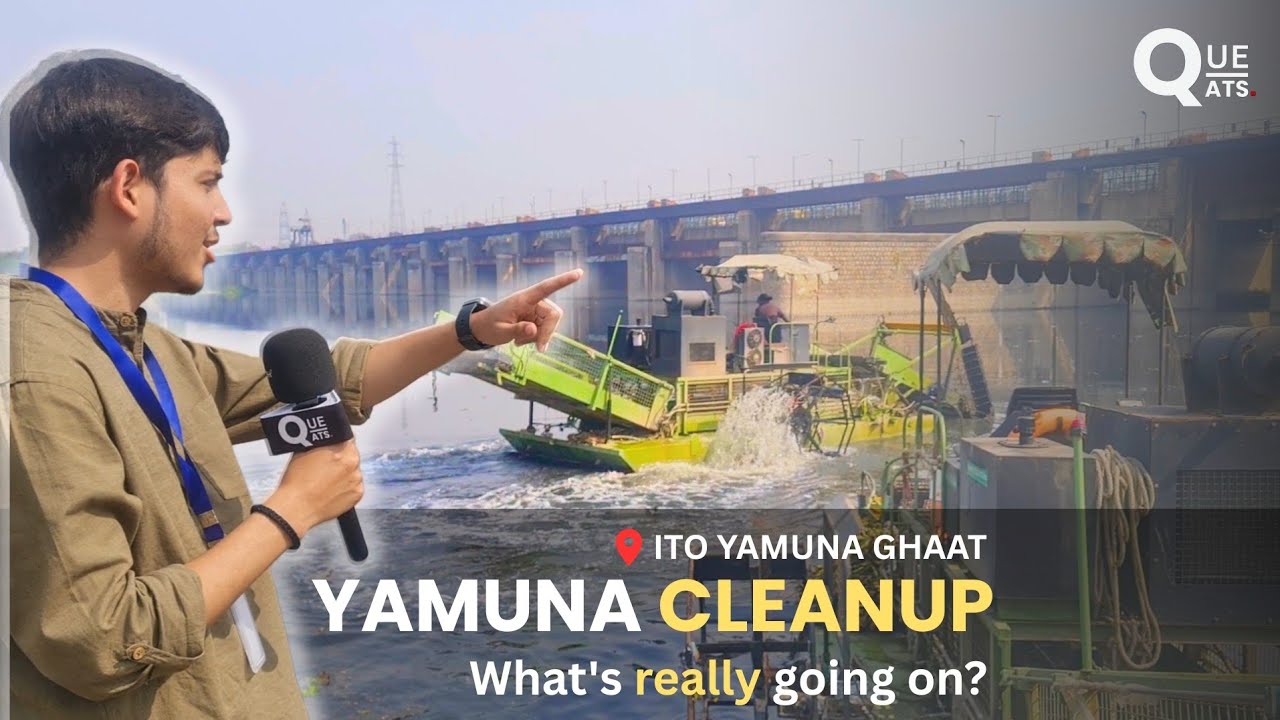 Delhi's boldest drive | A mission to clean Yamuna in 3 years | Yamuna ...
