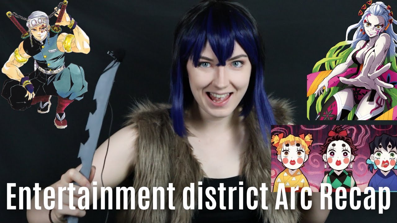 Inosuke Recaps the Entertainment District Arc! | Demon Slayer Cosplay ...