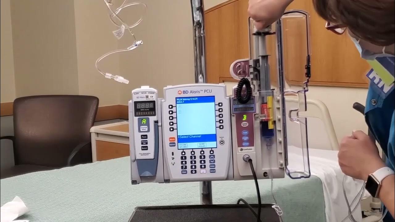 How to Prime and Program Alaris PCA - YouTube