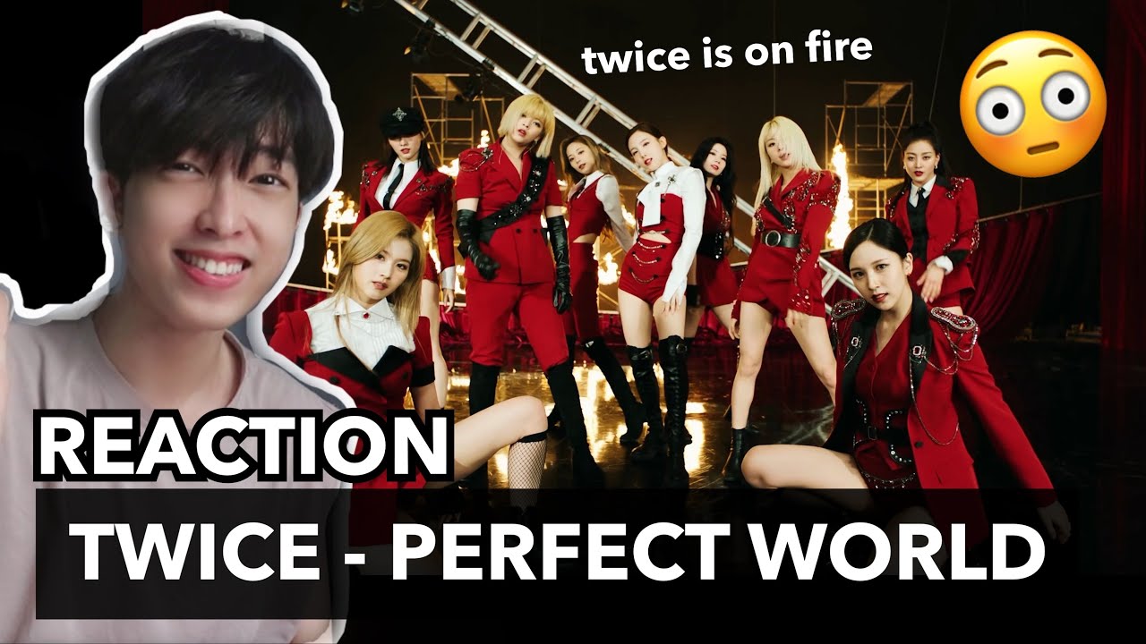 TWICE (트와이스) 'PERFECT WORLD' REACTION!! | heyylemo - YouTube